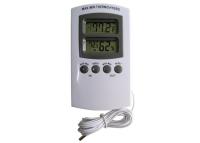 China Min Max Digital Thermo Hygrometer -50 to 70°C Indoor Outdoor Temperature Monitor with Wire for sale