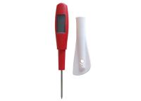 China Digital Kitchen Thermometer with Silicone Spatula -50 to 300°C LCD Display for sale