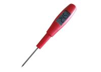 China Digital Kitchen Thermometer with Silicone Spatula -50 to 300°C LCD Display for sale