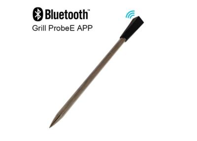 China 304 Stainless Steel Bluetooth Food Thermometer Dual Probe True Wireless for BBQ 10m Range for sale