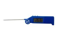 China Big Display Instant Read Food Thermometer , Foldable Kitchen Meat Thermometer for sale
