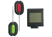 China Digital Wireless Bluetooth Food Thermometer APP Controlled With Stainless Steel Probe for sale