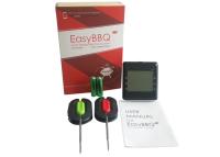 China Digital Wireless Bluetooth Food Thermometer APP Controlled With Stainless Steel Probe for sale