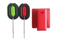 China Max 6 Probes Grilling Bluetooth Food Thermometer Wireless Remote With Two Channel for sale