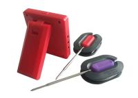 China Max 6 Probes Grilling Bluetooth Food Thermometer Wireless Remote With Two Channel for sale