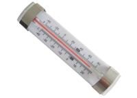 China 135mm Large Rectangular Fridge Freezer Thermometer -40 to 27°C Red Liquid for sale