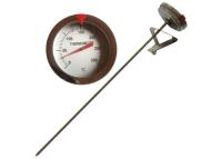 China 52mm Dial 300mm Probe Stainless Steel Deep Fry Thermometer 0-300C for Candy Making for sale