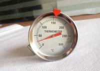 China 52mm Dial 300mm Probe Stainless Steel Deep Fry Thermometer 0-300C for Candy Making for sale