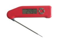 China Red Color Instant Read Digital Food Thermometer Waterproof With Backlight LDT - 1805 for sale