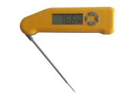 China Custom Color Digital Food Thermometer IP68 Waterproof Folding Type For Kitchen Grill for sale
