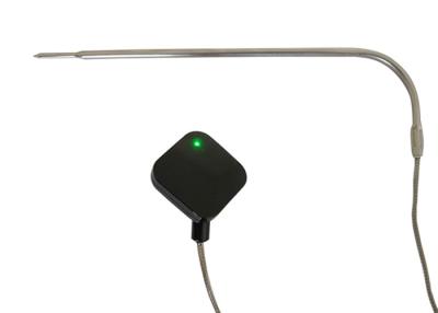 China SS Mesh Cable Bluetooth BBQ Meat Thermometer , Grill Probe Thermometer Heat Resistant for sale