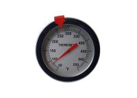 China 12 Inch Stainless Steel Deep Fry Thermometer 50 to 550F with Pan Clip for sale