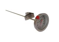 China Instant Read Bimetal Candy Deep Fry Thermometer , Stainless Steel Thermometer for sale