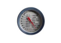 China Mechanical Bimetallic Food Meat Thermometer 2 inch Dial 60-87C 140-190F for sale