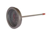 China Mechanical Bimetallic Food Meat Thermometer 2 inch Dial 60-87C 140-190F for sale