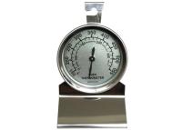 China Instant Read Bimetal Hanging Oven Thermometer 58mm Dial No Need Battery for sale