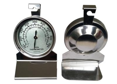 China 58mm Dial Sitting Hanging Oven Thermometer Heat Resistant For Pizza Baking for sale