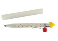 China Food Grade Instant Read Thermometer , Heat Resistance Glass Candy Thermometer for sale