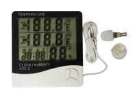 China HTC-2 Digital Indoor Outdoor Thermometer Hygrometer -50°C to 70°C CE for sale