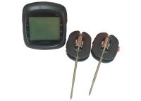 China Free App Bluetooth Food Thermometer Grill Temperature Probe With 2 AAA Batteries for sale