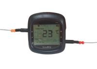 China Free App Bluetooth Food Thermometer Grill Temperature Probe With 2 AAA Batteries for sale