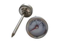 China Mini Bbq Bimetallic Food Thermometer 26mm Small Dial Customized Probe Length for sale