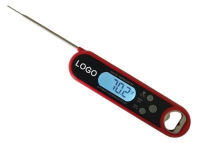 China IP67 Waterproof BBQ Meat Candy Deep Fry Thermometer -50°C to 300°C with Foldable Probe for sale
