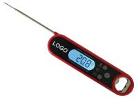 China IP67 Waterproof BBQ Meat Candy Deep Fry Thermometer -50°C to 300°C with Foldable Probe for sale
