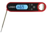 China Auto Rotation Backlit Food Thermometer -50 to 300°C 304 Stainless Steel Probe for sale