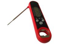 China Auto Rotation Backlit Food Thermometer -50 to 300°C 304 Stainless Steel Probe for sale