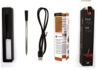 China Outdoor Mini Bluetooth Thermometer , Wireless Meat Thermometer With Stainless Steel 304 Probe for sale