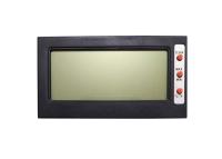China ABS Plastic Max Min Thermometer Large Panel Digital Temperature Humidity Meter 0-50C for sale