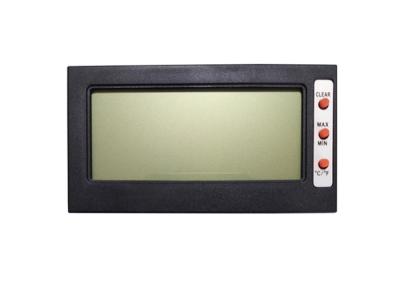 China ABS Plastic Max Min Thermometer Large Panel Digital Temperature Humidity Meter 0-50C for sale