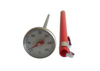 China Cooking / Fry Calibrating Bimetallic Thermometers , Bimetallic Stemmed Thermometer Small Dial for sale