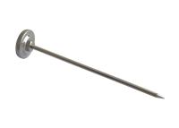 China Cooking / Fry Calibrating Bimetallic Thermometers , Bimetallic Stemmed Thermometer Small Dial for sale