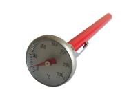 China Small Dial Bimetallic Candy Deep Fry Thermometer Instant Read With Pocket Sleeve for sale