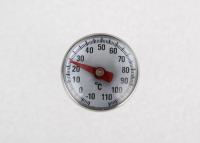 China 5 Inch Probe Pocket Bimetallic Food Thermometer 0-120C for Meat Milk BBQ for sale