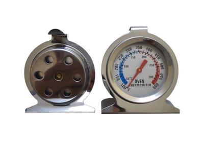 China Bimetal Mechanical Analog Hanging Oven Thermometer Instant Read Wide Temperature Range for sale