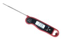 China Foldable Probe Instant Read Meat Thermometer with LCD Backlight -50 to 300°C for sale