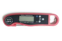 China Foldable Probe Instant Read Meat Thermometer with LCD Backlight -50 to 300°C for sale