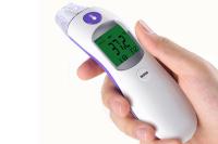 China 2 In One Infrared Digital Forehead Thermometer / Portable Body Temperature Thermometer for sale