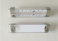 China Instant Read Refrigerator Freezer Digital Thermometer 135mm Large Red Liquid Filled for sale