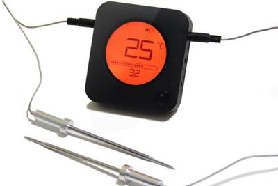 China WENMEICE BF-5 Instant Read Wireless Bluetooth Digital Food Thermometer 6 Probes 300ft Range for iPhone for sale