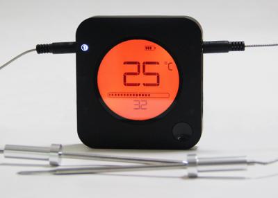 China Iphone App Wireless Grill Thermometer Bluetooth 5.0 Connected For Bbq Smoker for sale