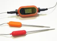 China Mini Candy Wireless Meat BBQ Grill Thermometer Bluetooth 2 Probes 100m Range for sale