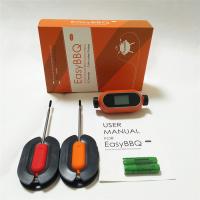 China Mini Candy Wireless Meat BBQ Grill Thermometer Bluetooth 2 Probes 100m Range for sale