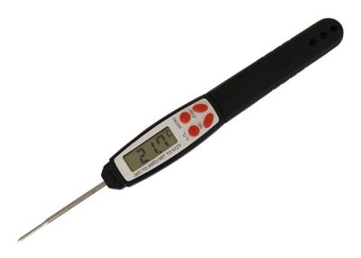 China Fast Reading Food Waterproof Digital Thermometer C/F Switchable With Probe Sheath for sale