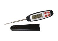 China Fast Reading Food Waterproof Digital Thermometer C/F Switchable With Probe Sheath for sale