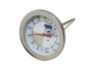 China Analogue Microwave Oven Food Meat Thermometer Large Dial Instant Read for sale