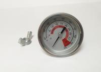 China 2.25 Inch 57mm Dial Stainless Steel BBQ Meat Thermometer Dual Scale 75-300C 150-600F for sale